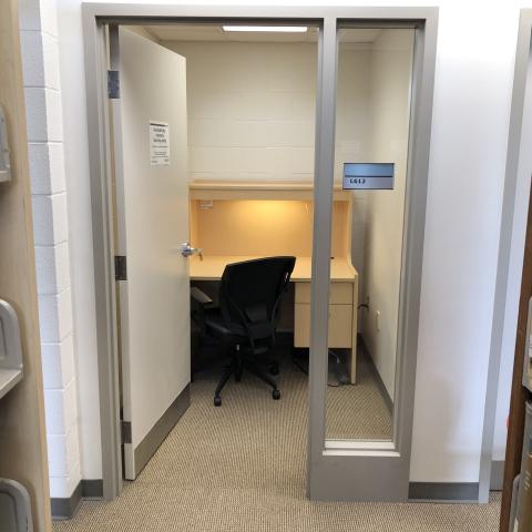 Individual Study Rooms (Accessible Learning Centre Students) | Laurier Library